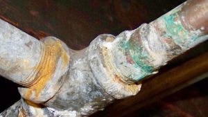 What Causes Corrosion on the Outside of Copper Pipes?