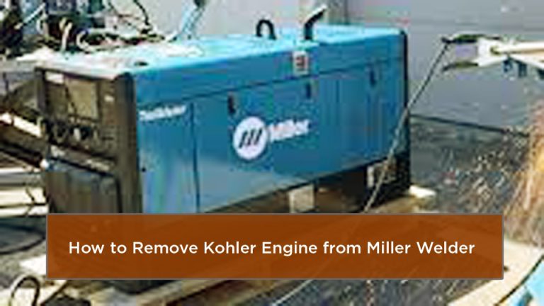 Remove Kohler Engine From Miller Welder (Step-by-Step)